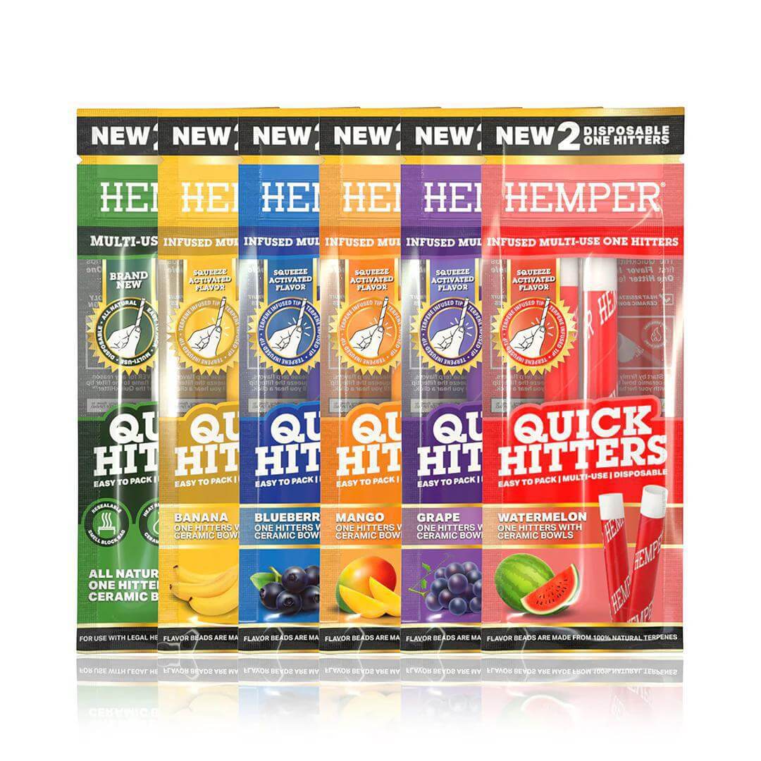 Hemper QuickHitter - Flavor Infused One Hitters – Nikk Drips