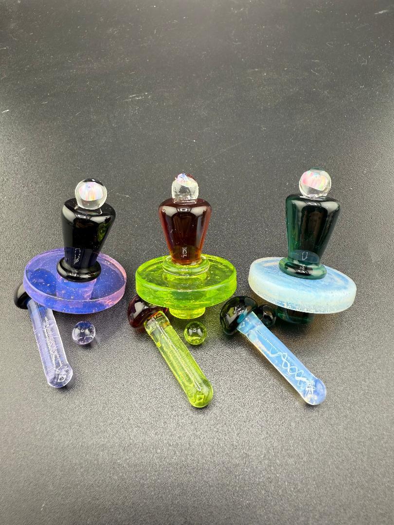 IC Glass Slurper Cap Set – Nikk Drips