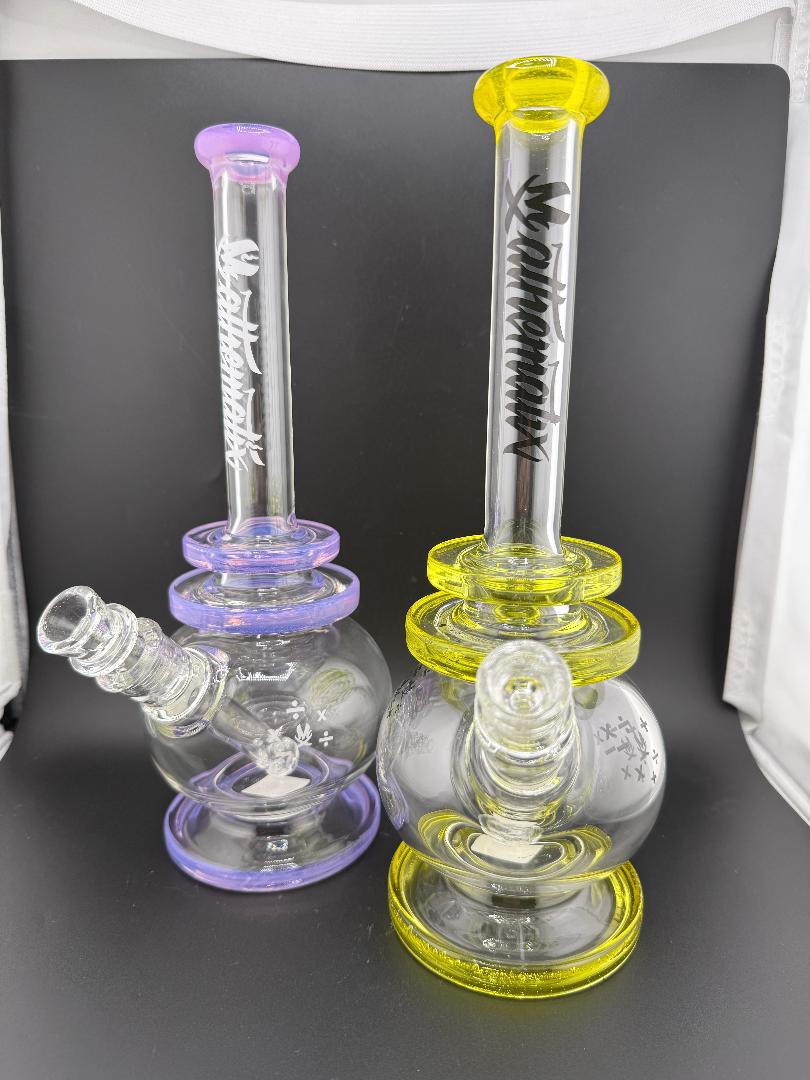Mathematix Glass Genie Bottle Rig 14mm 45° – Nikk Drips