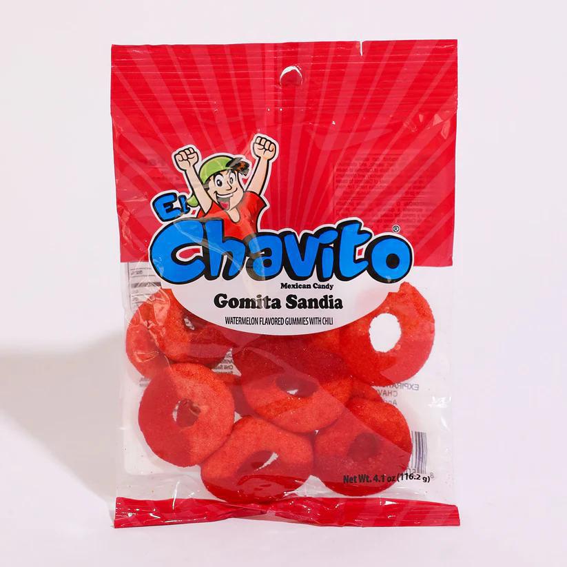 El Chavito Mexican Candy – Chewy Watermelon Gummies – Nikk Drips