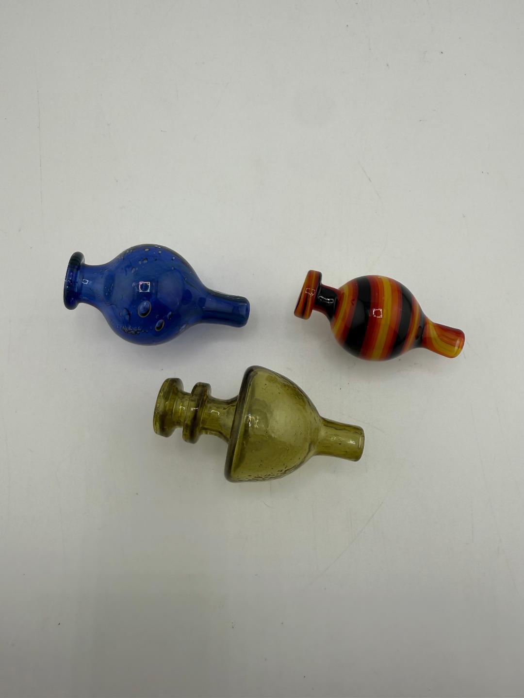 Filla John Glass Misc Bubble Caps – Nikk Drips