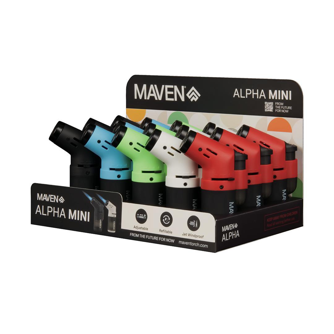 Maven Alpha Mini Torch - Portable Jet Flame Lighter – Nikk Drips