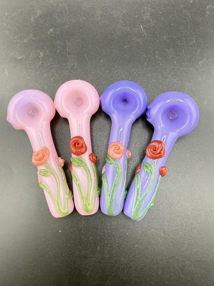 Wildfire Productions Rose Pipe – Nikk Drips